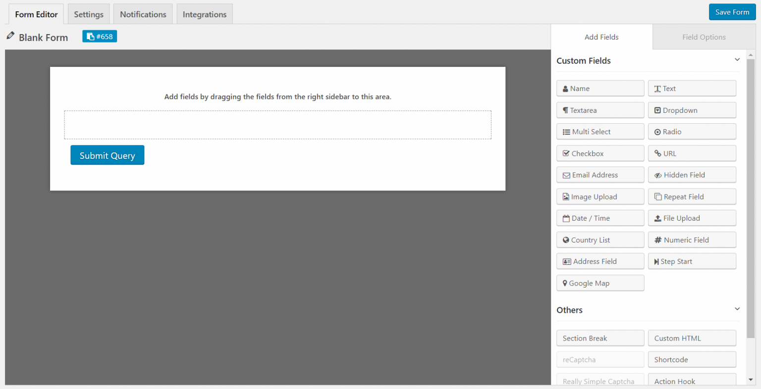 Adding a New Form | weForms Pro