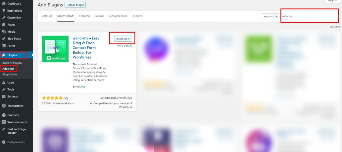 Creating Your First Contact Form With weForms | weForms Pro