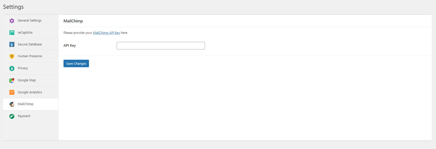 MailChimp WordPress Integration | weForms Pro