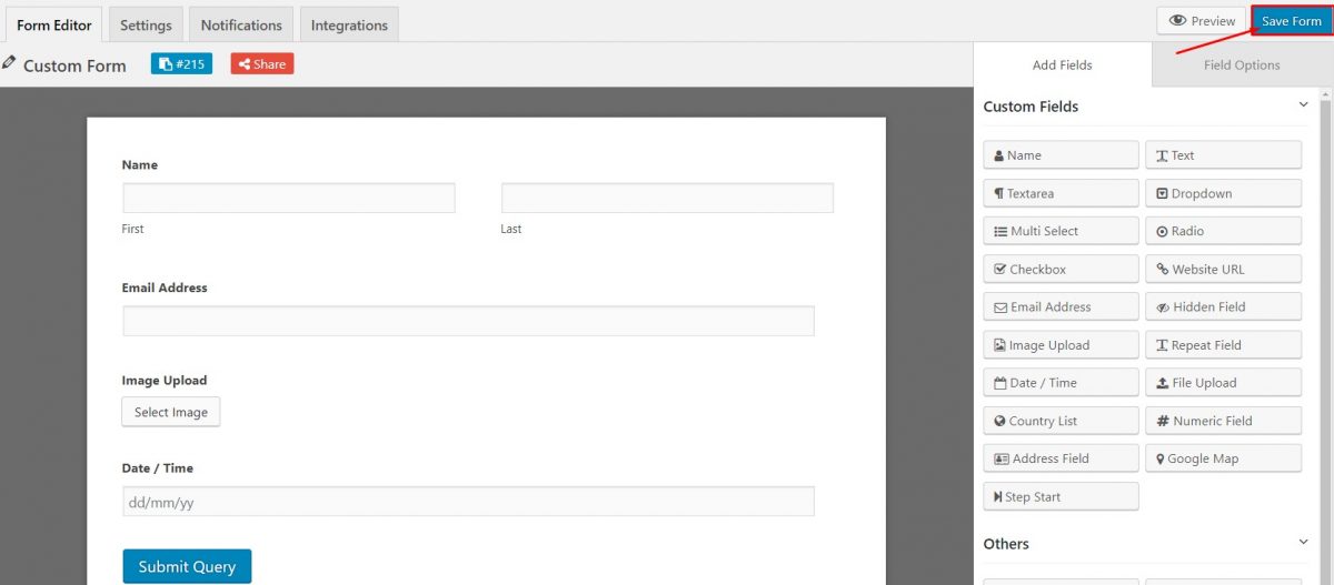 How to Create Custom Forms from Scratch | weForms Pro